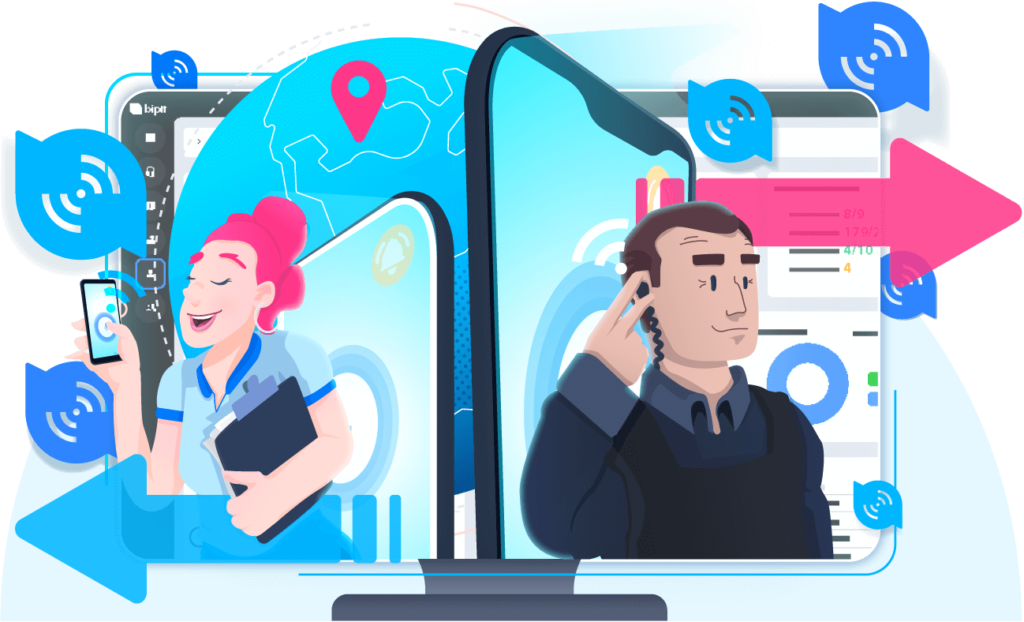 BiPTT | Push-to-Talk (PTT) na palma da mão!