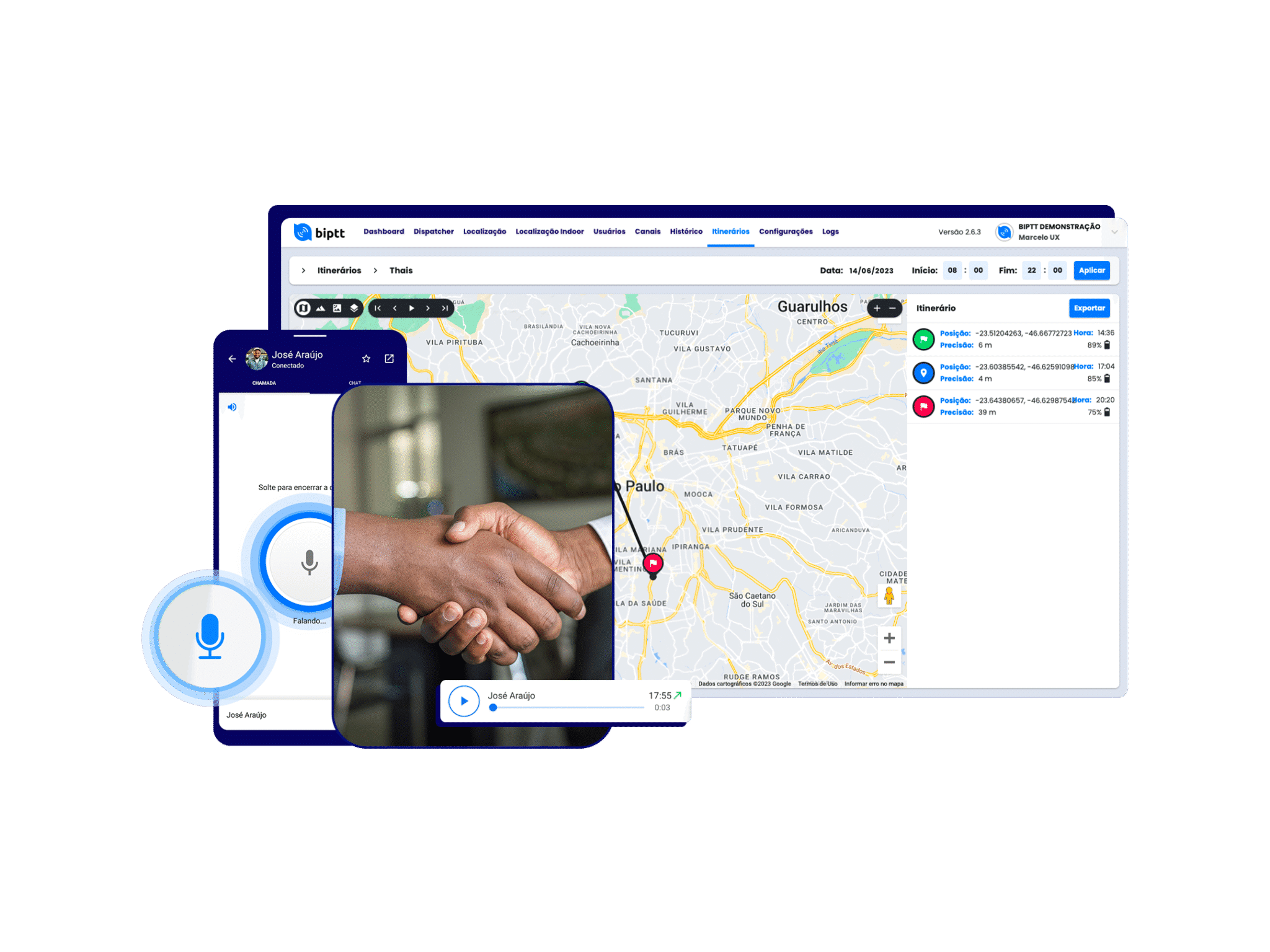 Solutions | BiPTT - Push-to-Talk in the palm of your hand